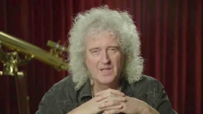 A little message from Brian May - for Discovery Science - brianmay.com