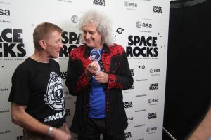 Brian May and Tim Peake at Space Rocks – brianmay.com