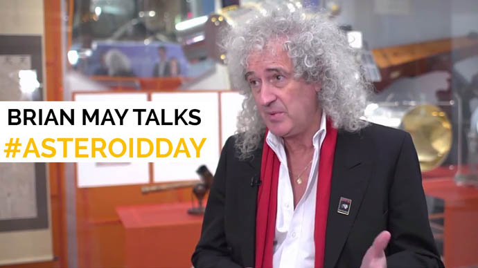 Video of the Day: Brian May talks about Astroid Day - brianmay.com