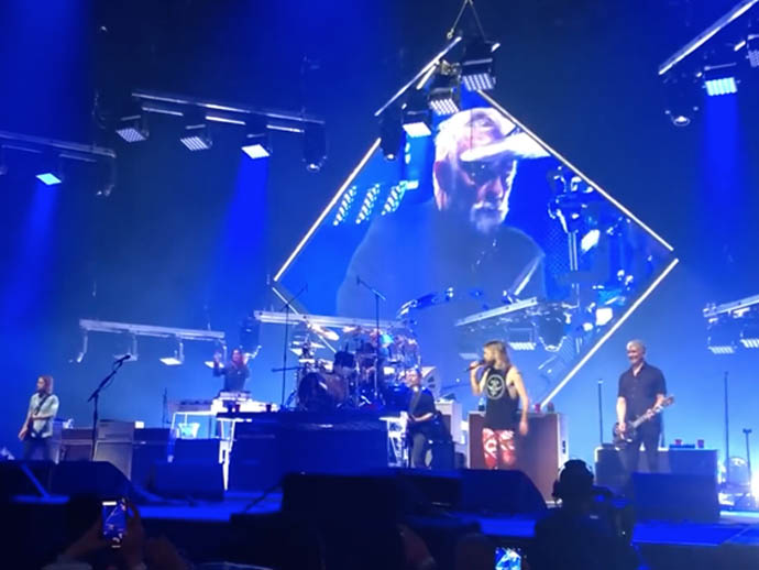 Roger Taylor in Atlanta with The Foos - brianmay.com