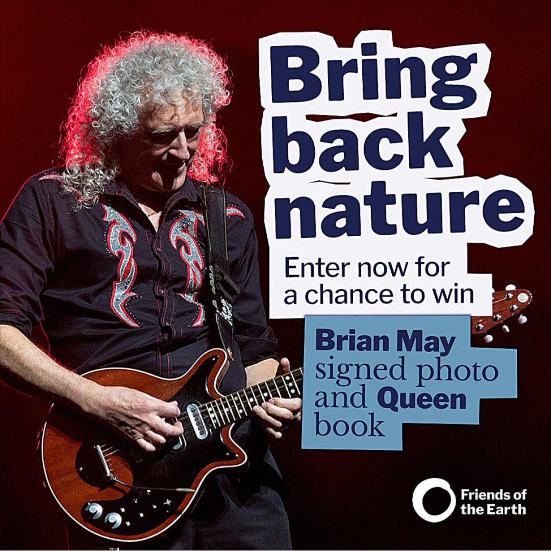 “Bring Back Nature” Brian May Prize Draw – and more – brianmay.com