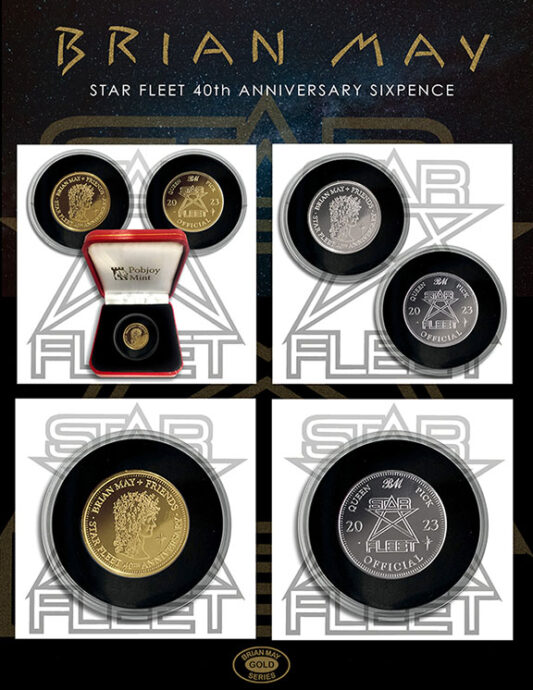 Brian May Star Fleet Sixpence – brianmay.com